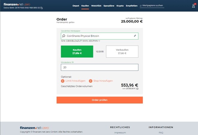 finanzen.net zero Test und Erfahrungen | finanzen.net